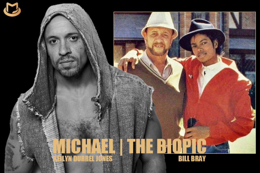 Prince Jackson and John Branca on set of the Biopic - MJVibe