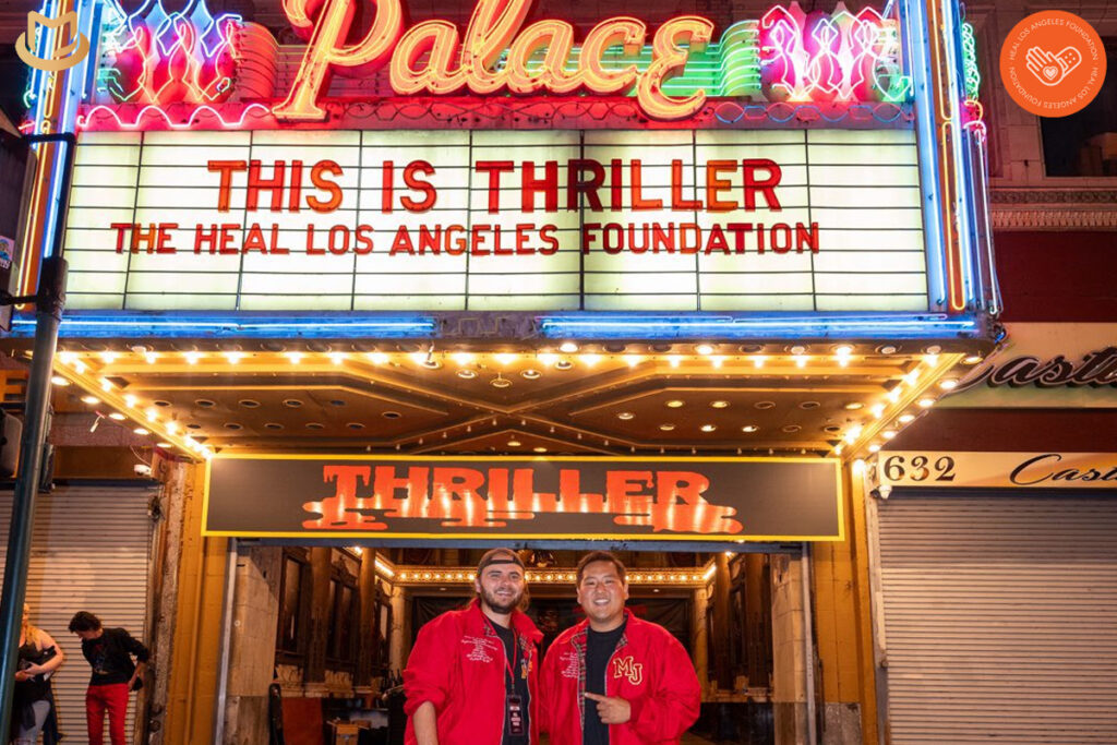 Prince restored the Palace Theatre to its Thriller look - MJVibe